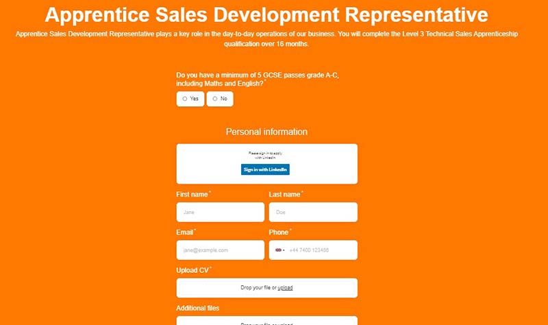 How to get a job at Orange 【 2025